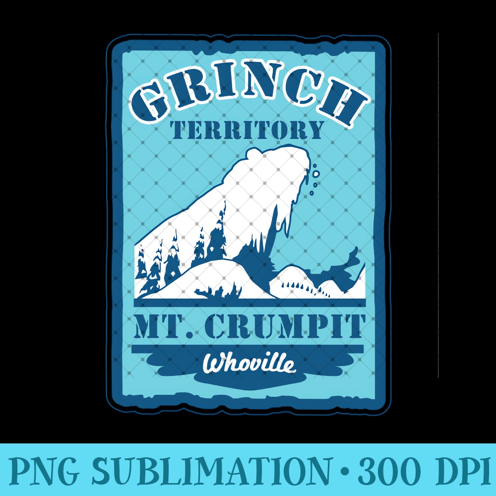 Dr. Seuss Grinch Mount Crumpit Territory Sweatshirt - Printa | Inspire ...