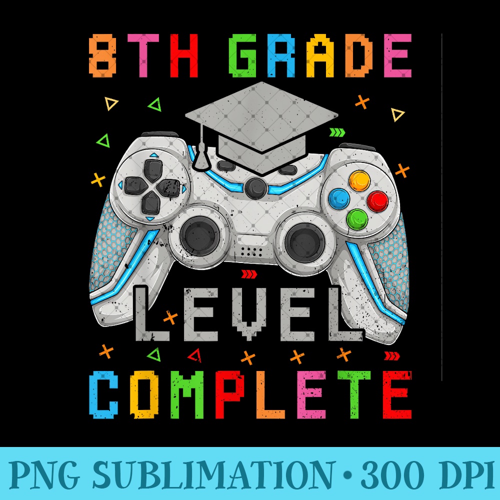 8th Grade Level Complete Gamer Class Of 2024 Graduation - Hi | Inspire ...