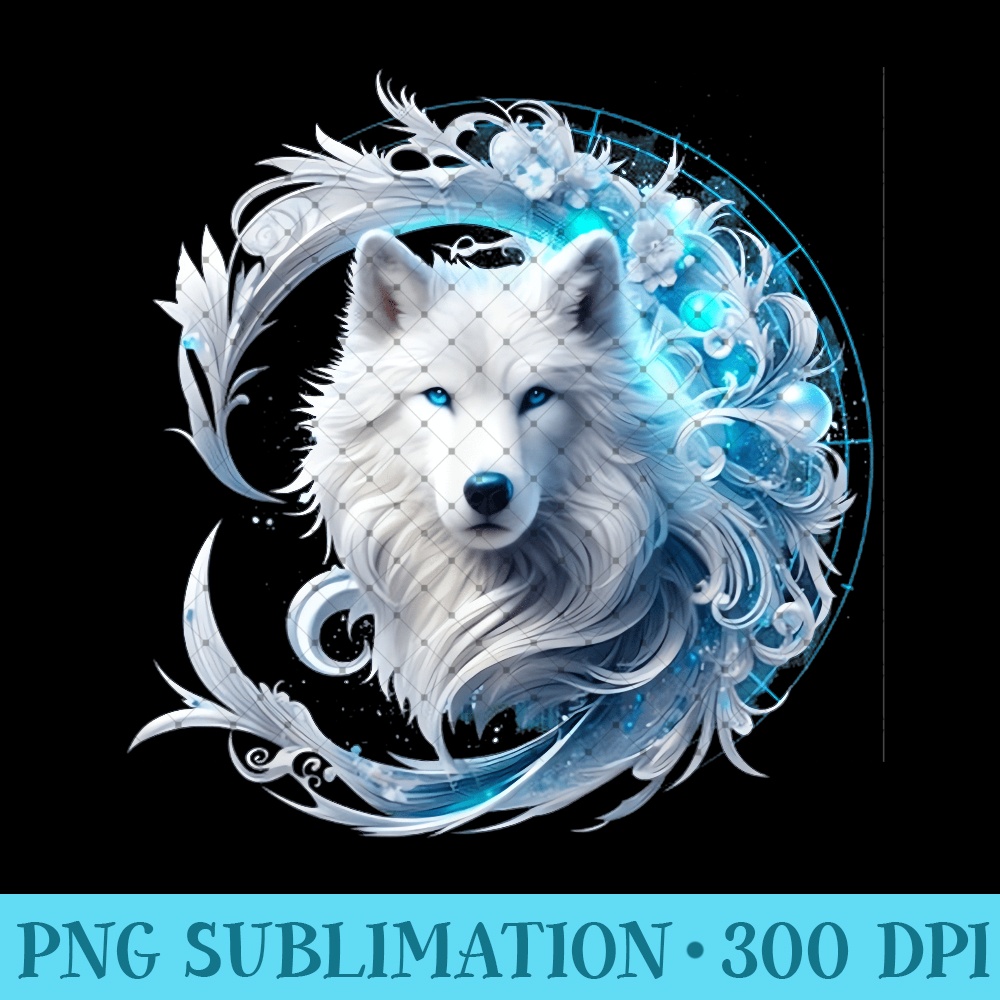 Wolf Viking Moon Valhalla North Myths Celtic Symbols - Print | Inspire ...