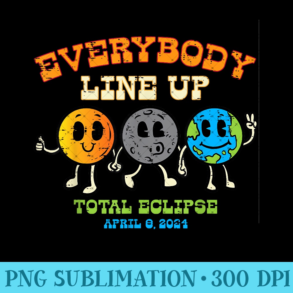 Solar Eclipse Everybody Line Up Sun Moon Earth - High Resolu | Inspire ...