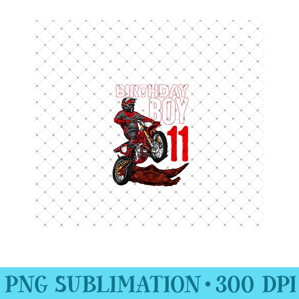 Motocross Birthday Motorcycle Themed 11th Birthday - Unique | Inspire ...