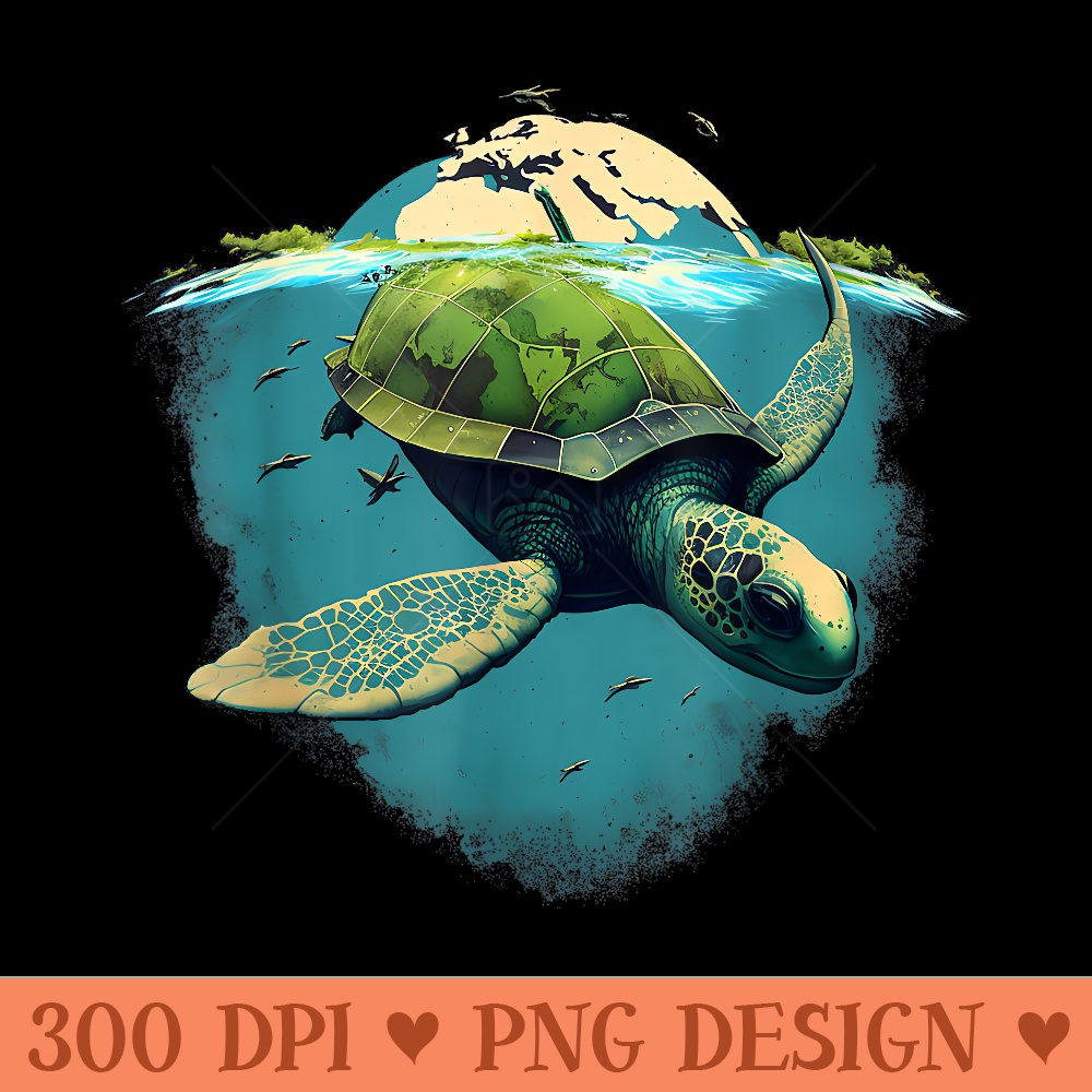 Earth Day 2024 Restore Earth Sea Turtle Art Save the Planet | Inspire ...