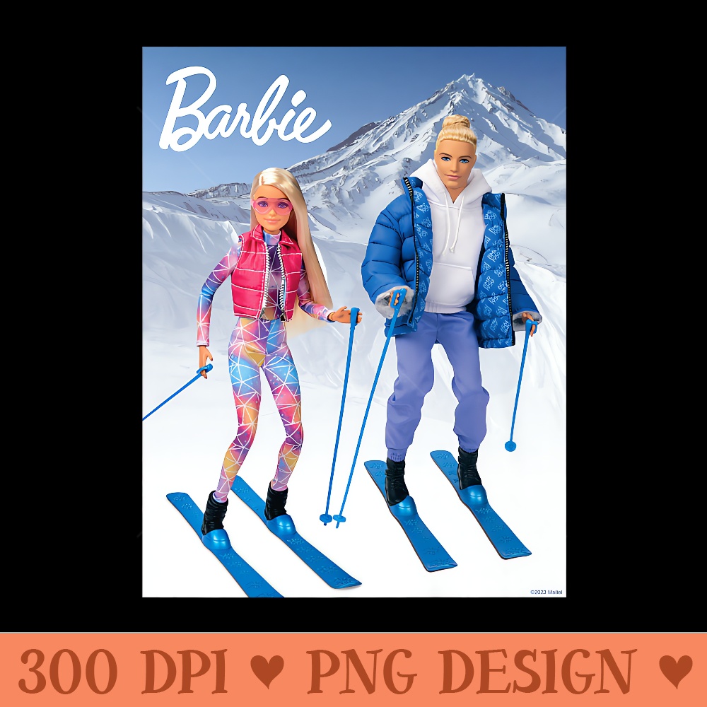 Barbie - Barbie Ken SKi Premium - Exclusive PNG designs | Inspire Uplift