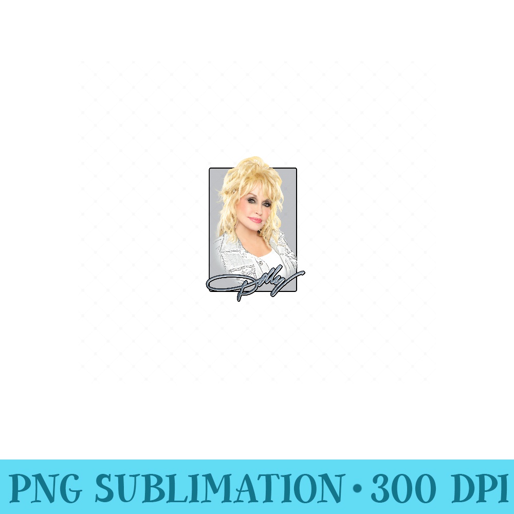 Dolly Parton Classic - Printable PNG Graphics | Inspire Uplift