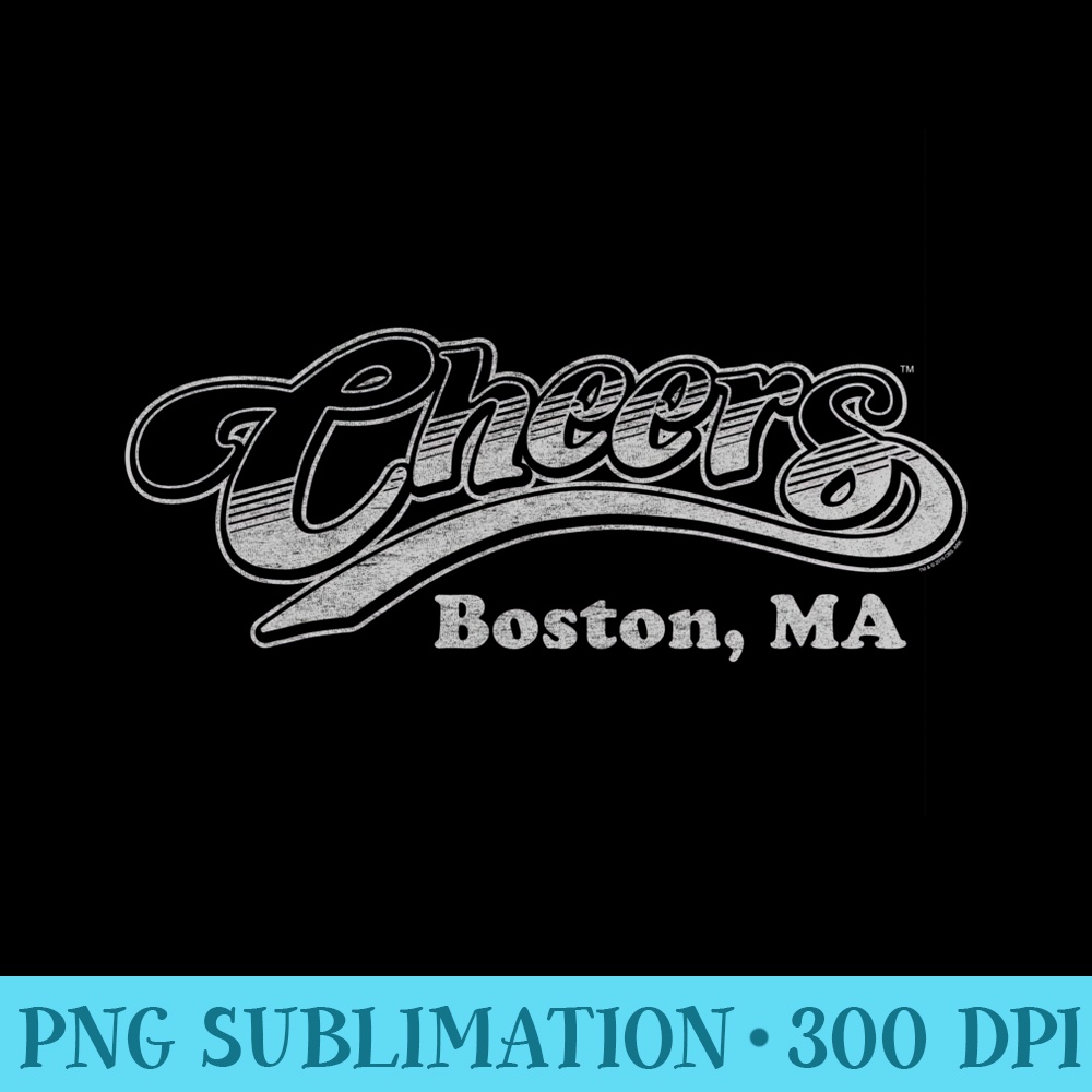 Cheers Boston - High Quality PNG Files | Inspire Uplift