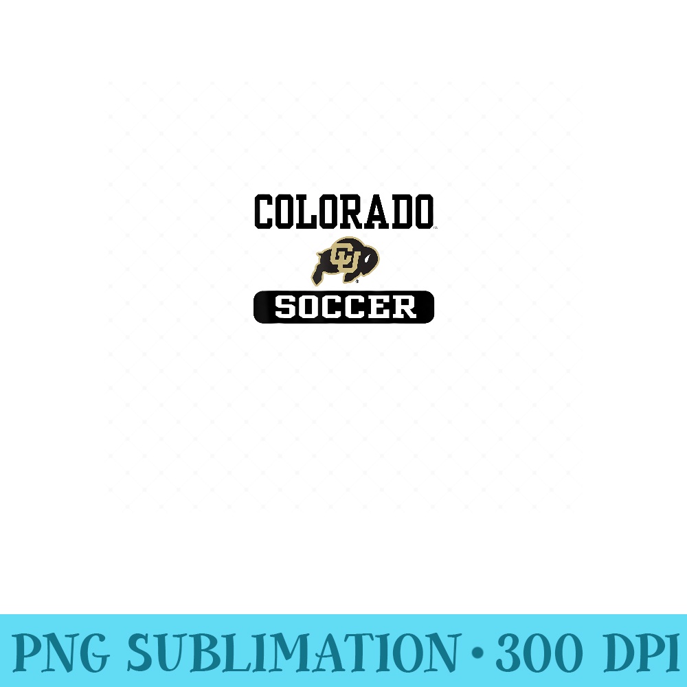 Colorado Buffaloes Soccer Logo Officially Licensed - PNG Art | Inspire ...