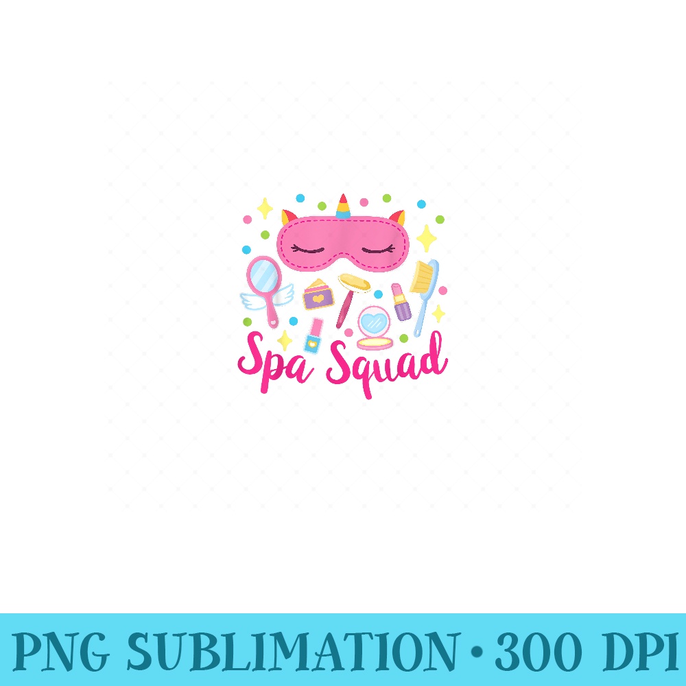 Spa Squad Birthday Girls Let's Get Pampered Spa Party Girls | Inspire ...