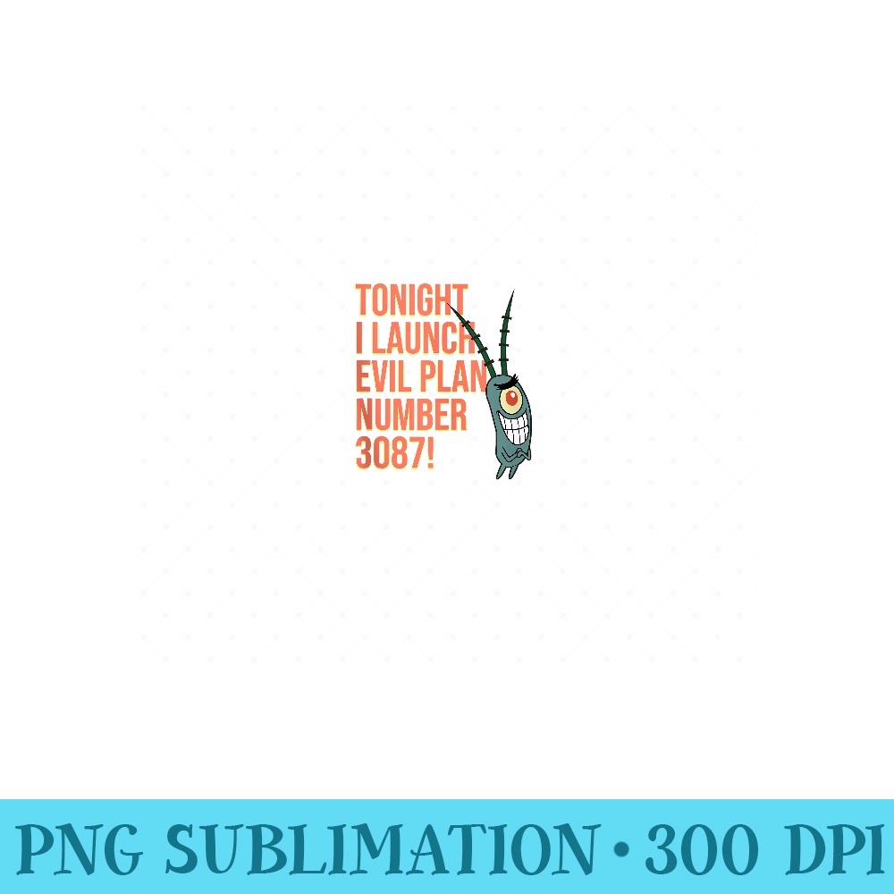Mademark x SpongeBob SquarePants - Plankton - Evil Plan Numb | Inspire ...