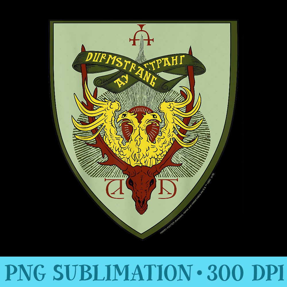 Harry Potter The Goblet of Fire Durmstrang Crest - Sublimati | Inspire ...