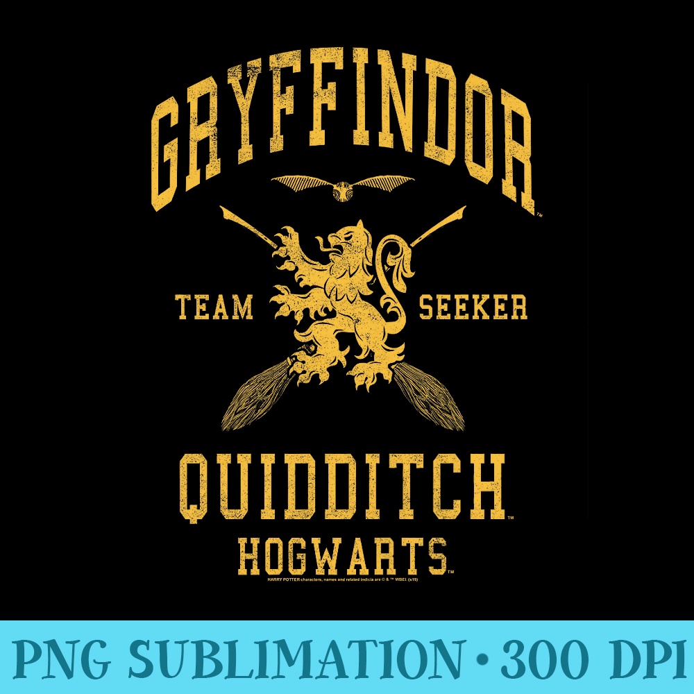 Harry Potter Gryffindor Team Seeker Text Premium - Printable | Inspire ...