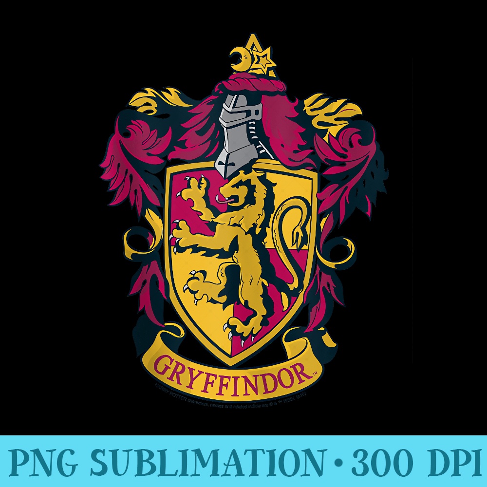 Harry Potter Gryffindor House Crest - PNG Design Files | Inspire Uplift