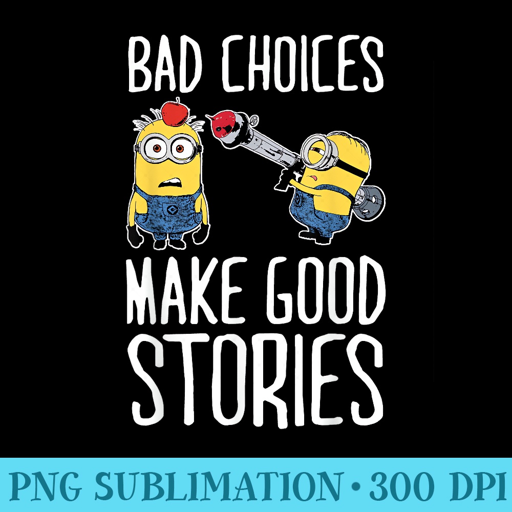 Despicable Me Minions Humor Good Stories Graphic T - Exclusi | Inspire ...