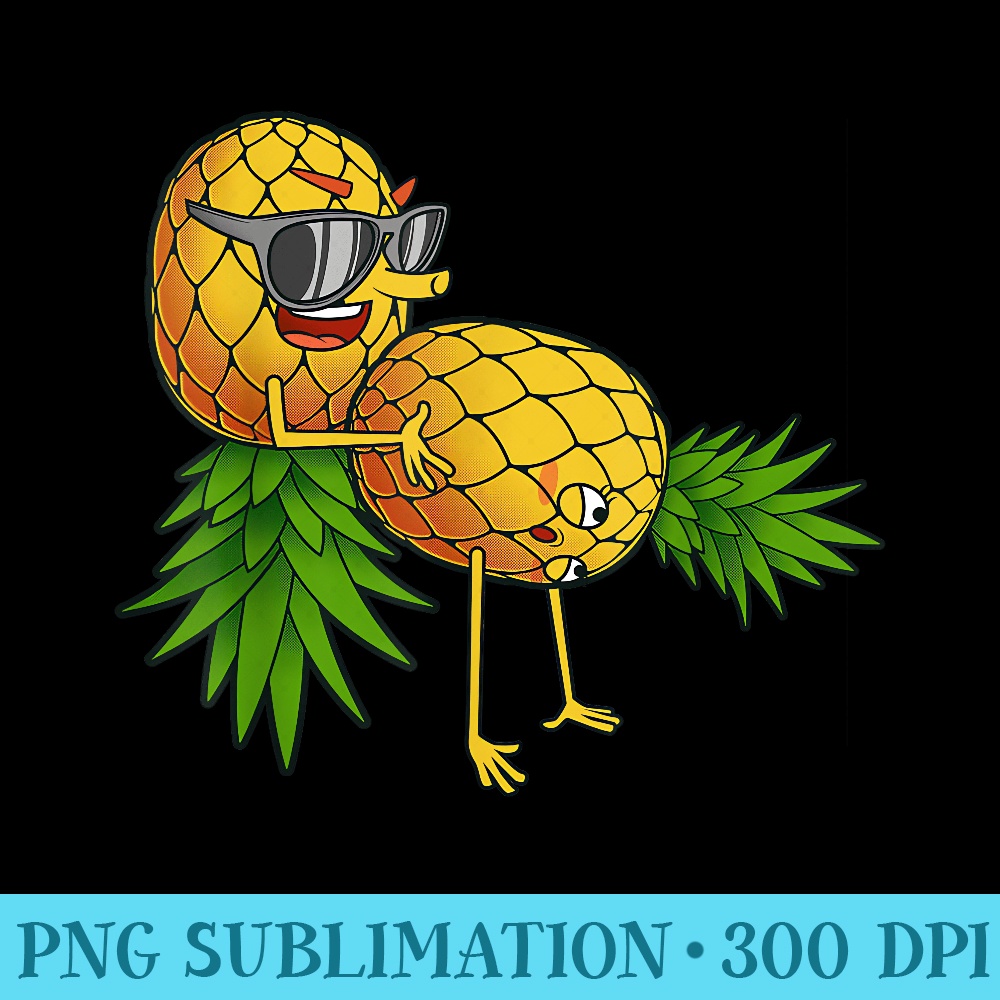Funny Upside Down Pineapple Swinger For And Men - Sublimatio | Inspire ...