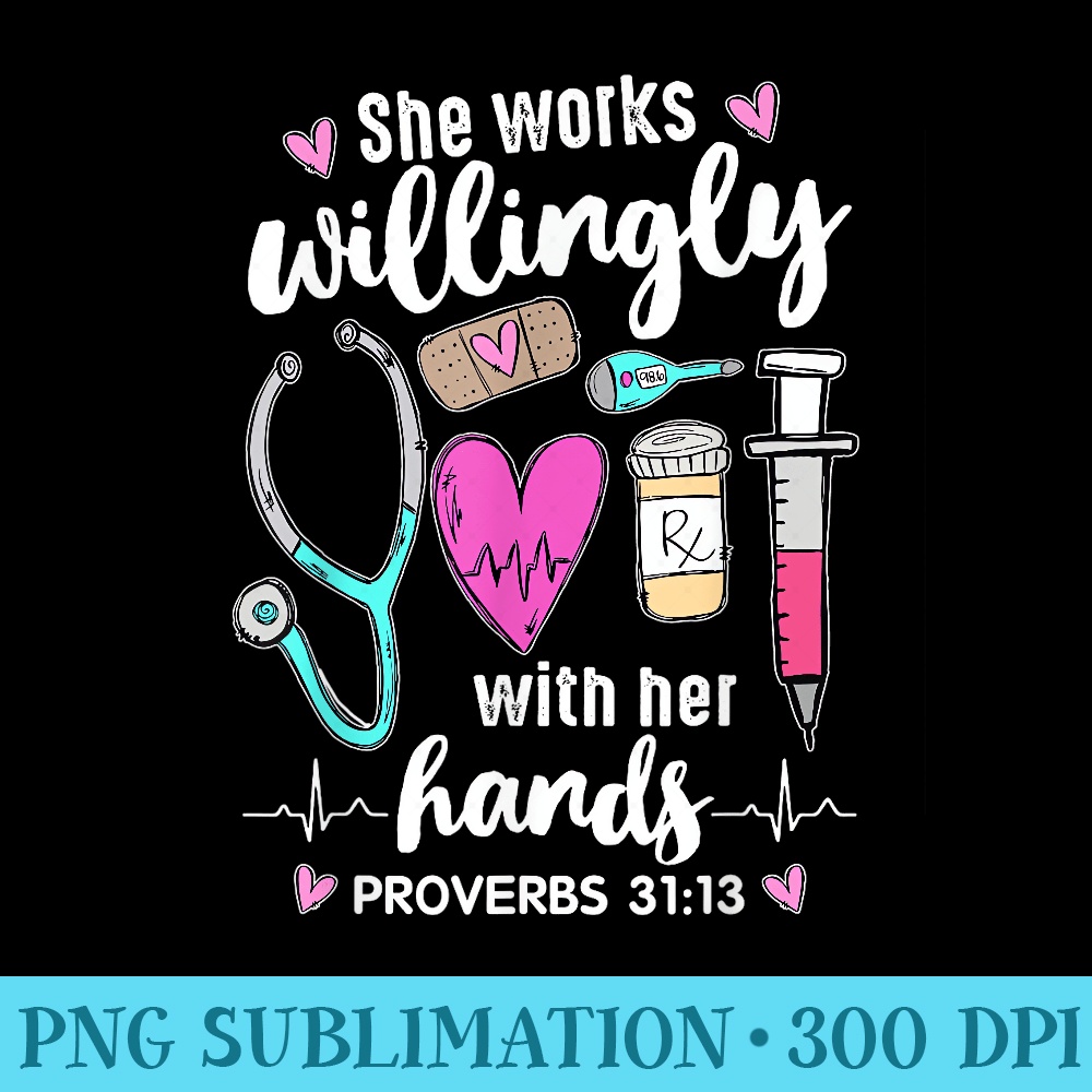 She Works Willingly With Her Hands Nurse - Transparent PNG C | Inspire ...