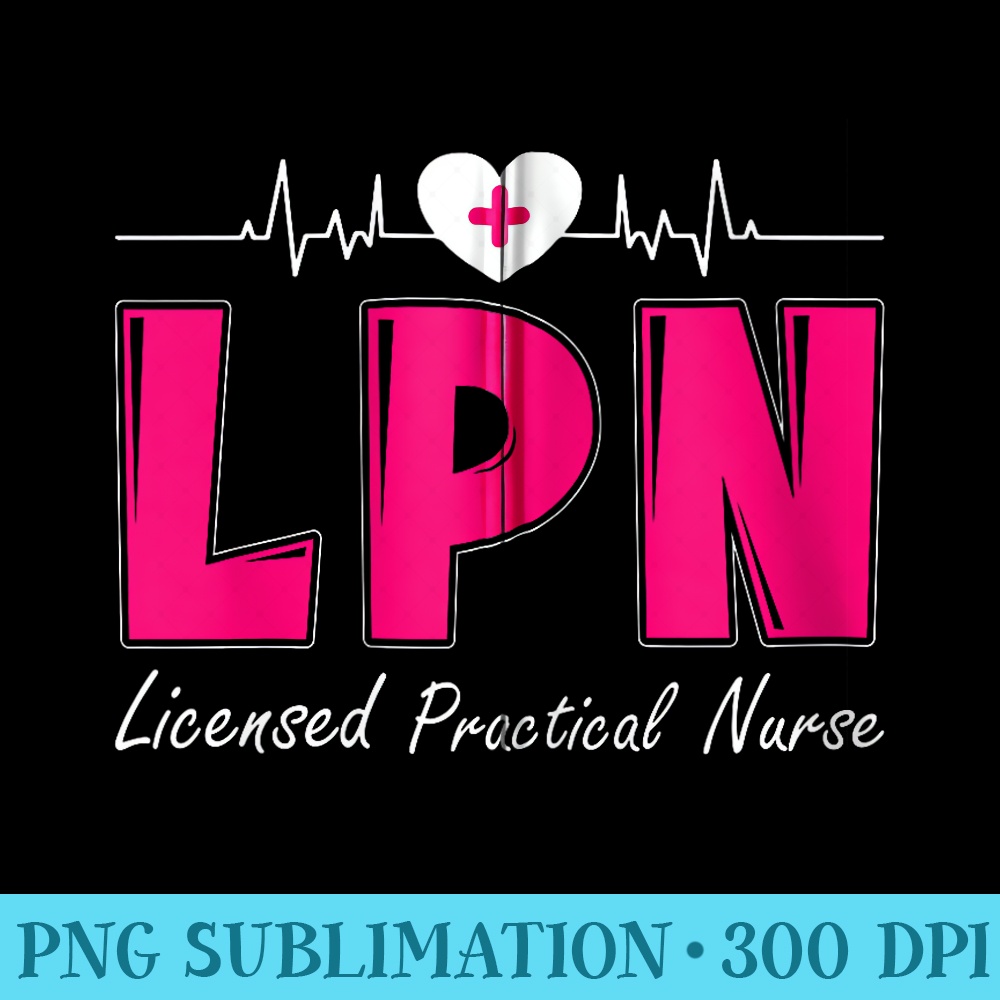 LPN Licensed Practical Nurse - PNG Design Resource | Inspire Uplift