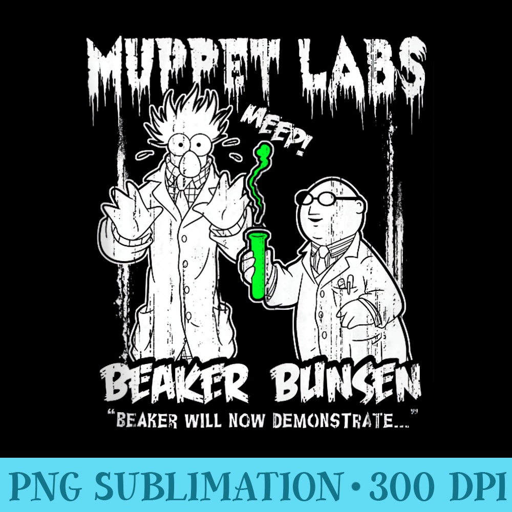 Disney The Muppets Beaker Bunsen Vintage Muppet Labs - Downl | Inspire ...