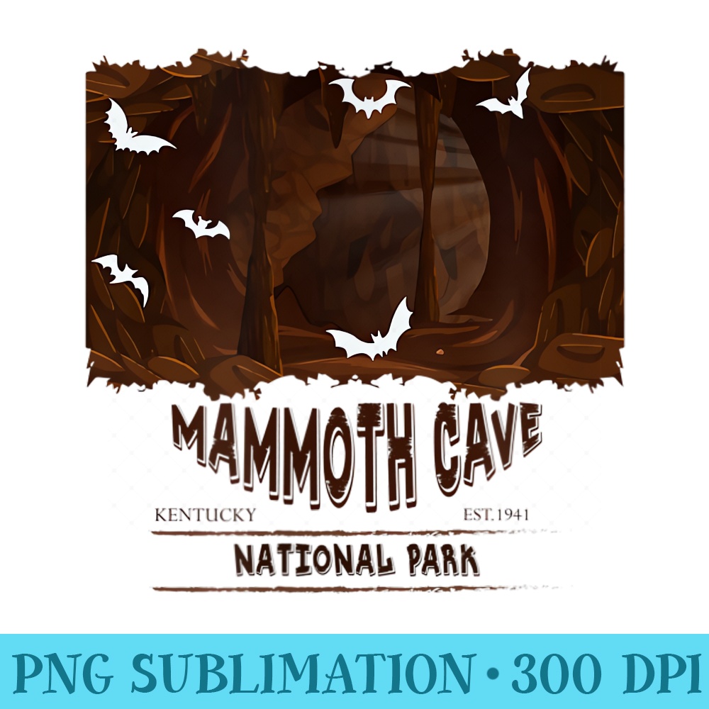 Mammoth Cave National Park with Bats - High Resolution PNG G | Inspire Uplift