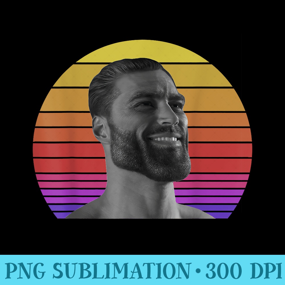 Gigachad Mens Giga Chad Alpha Male Sigma Male - PNG Download | Inspire ...