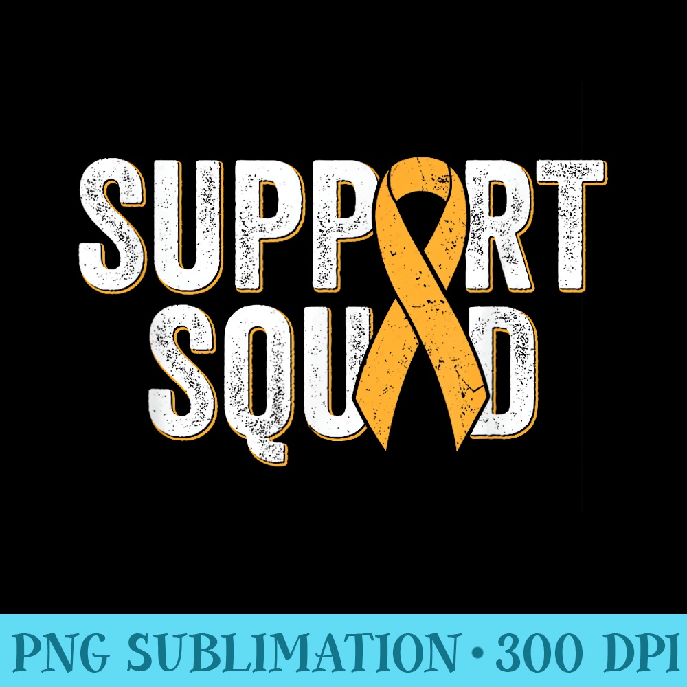 Multiple Sclerosis Support Squad, Orange MS Awareness Ribbon | Inspire ...