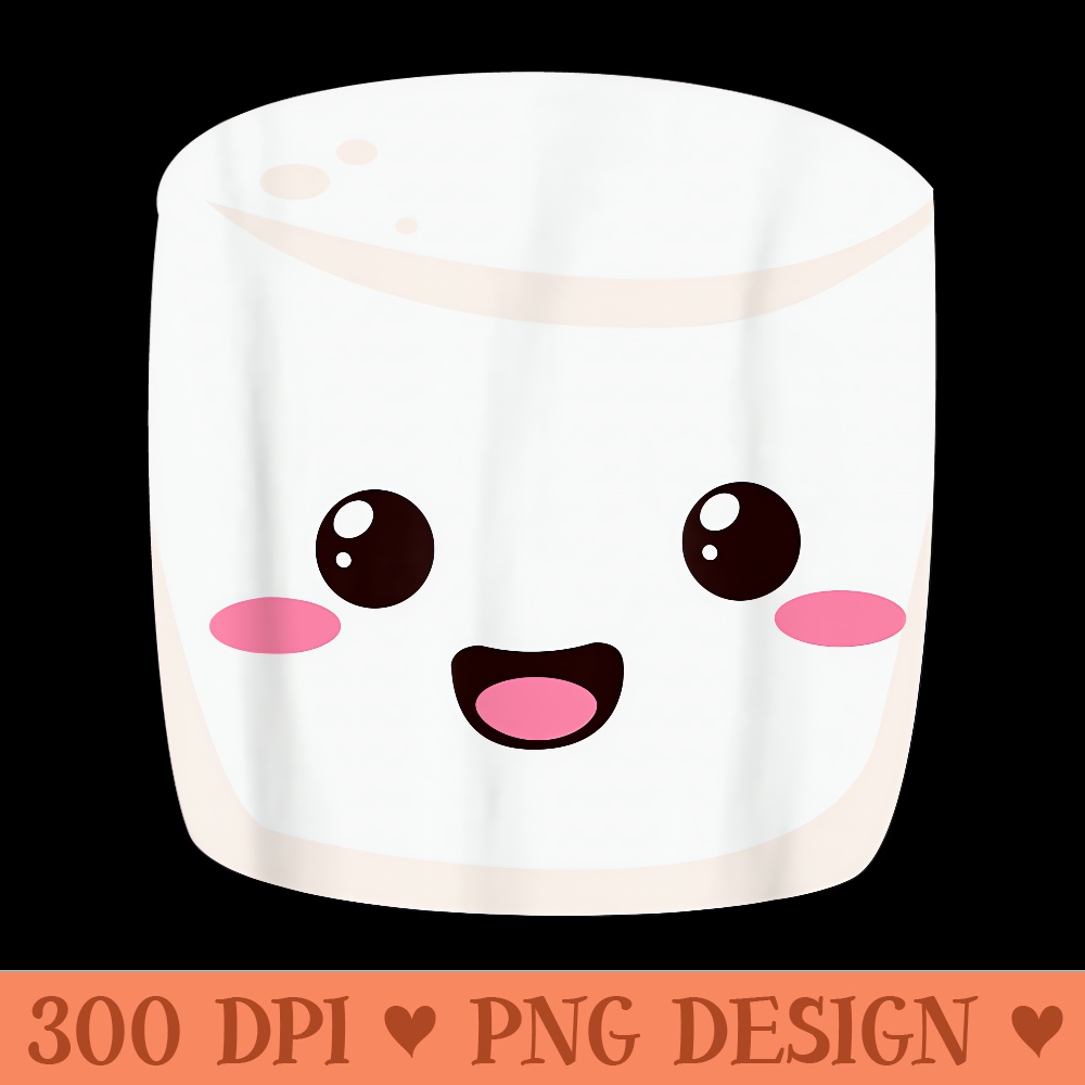 kawaii marshmallow clipart - Inspire Uplift