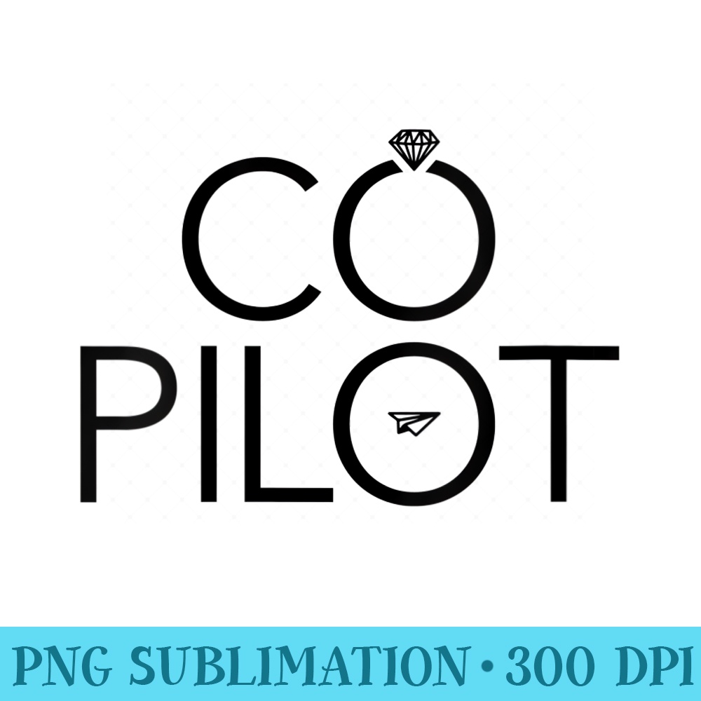 s Co Pilot Wife Airplane Aviation CoPilot - PNG File Downloa | Inspire ...