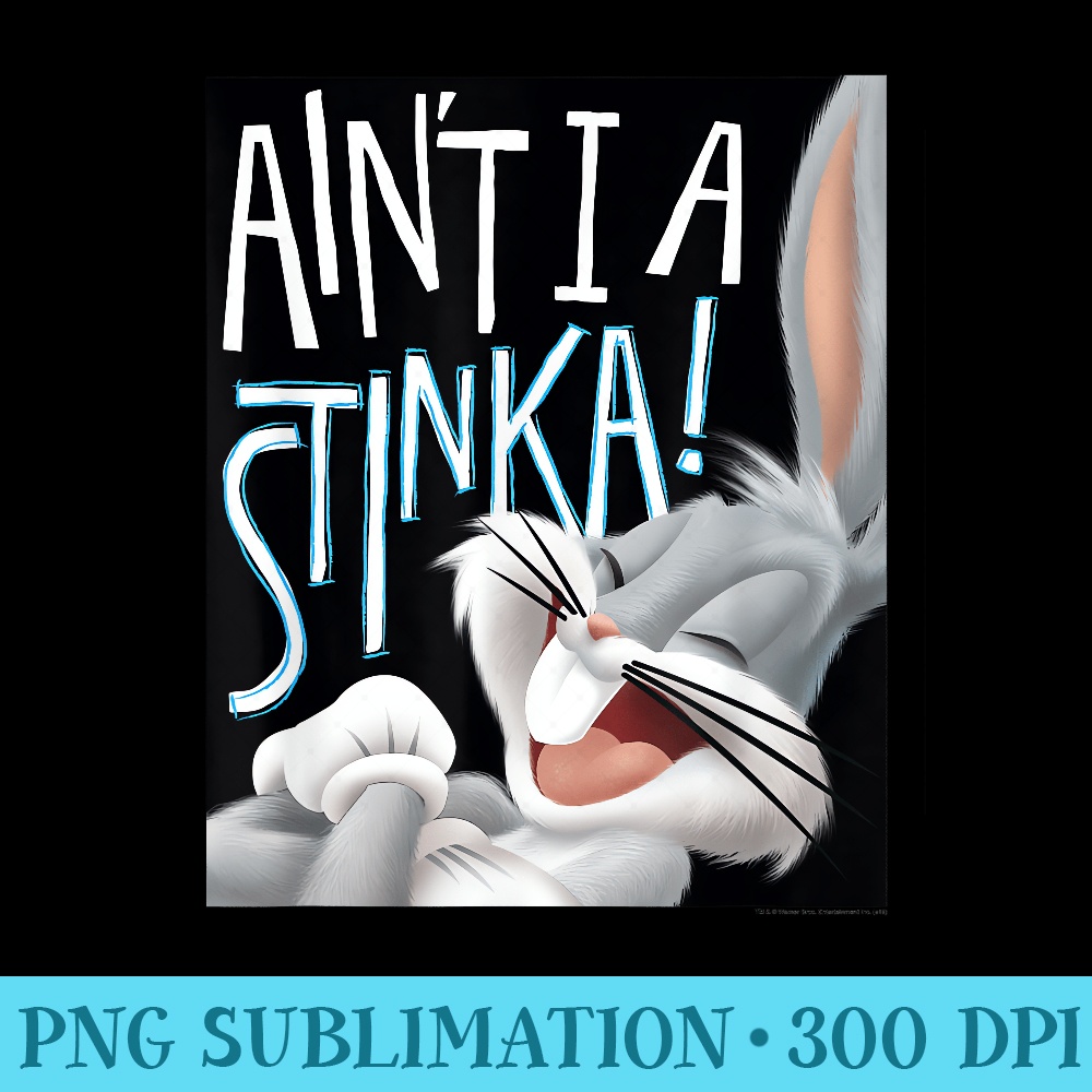 Looney Tunes Bugs Bunny Aint I a Stinka - PNG Image Download | Inspire ...