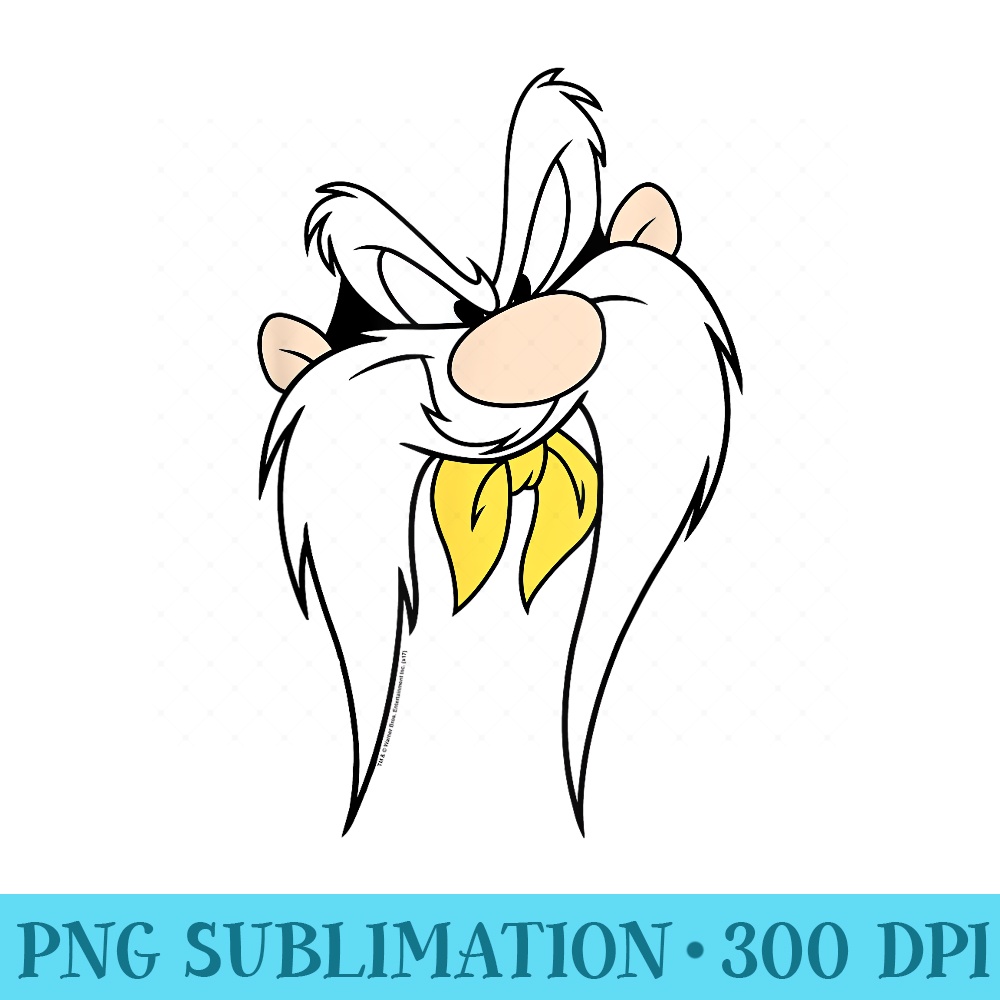 Looney Tunes Yosemite Sam Face - High Quality PNG Artwork | Inspire Uplift