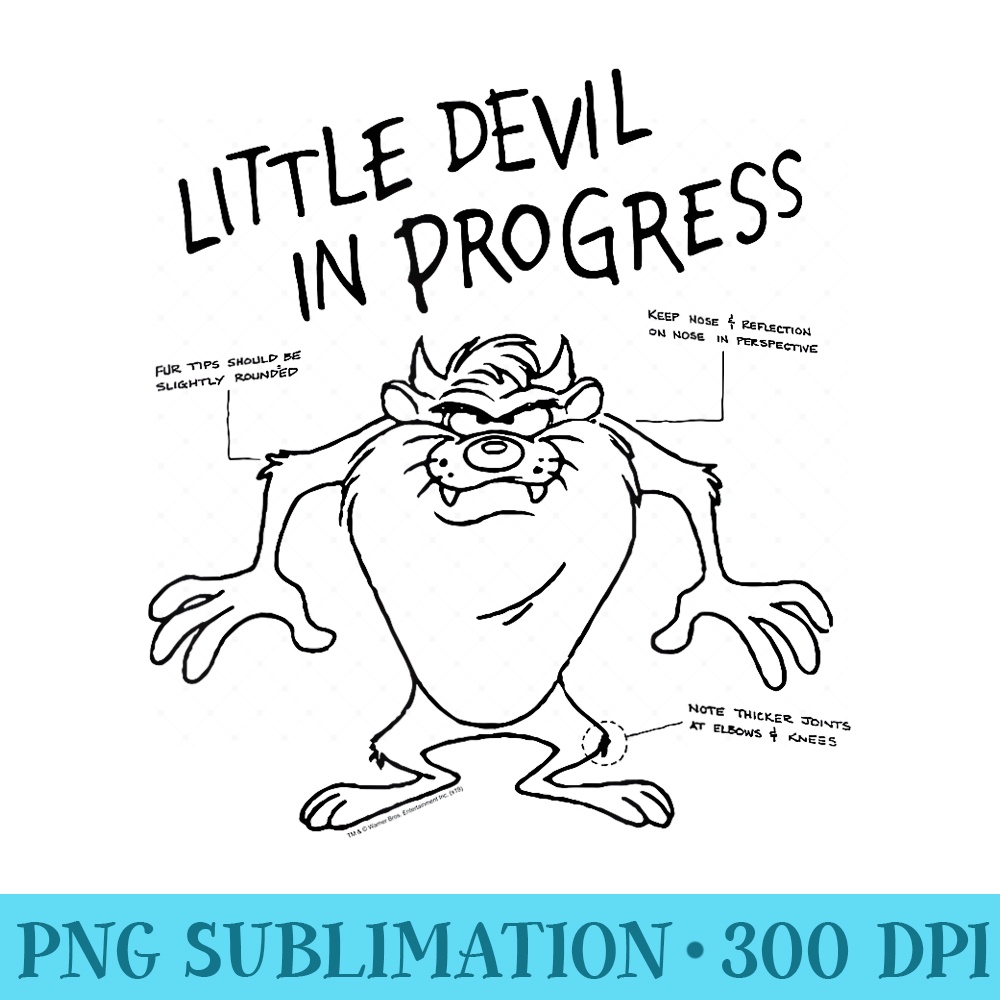 Looney Tunes Taz Little Devil In Progress - High Resolution | Inspire ...