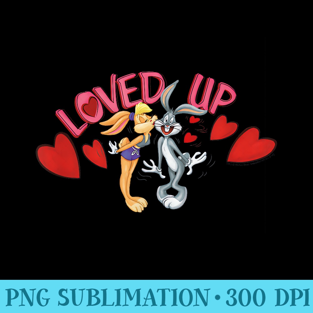 Looney Tunes Bugs and Lola Loved Up Valentines Day - PNG Ima | Inspire ...