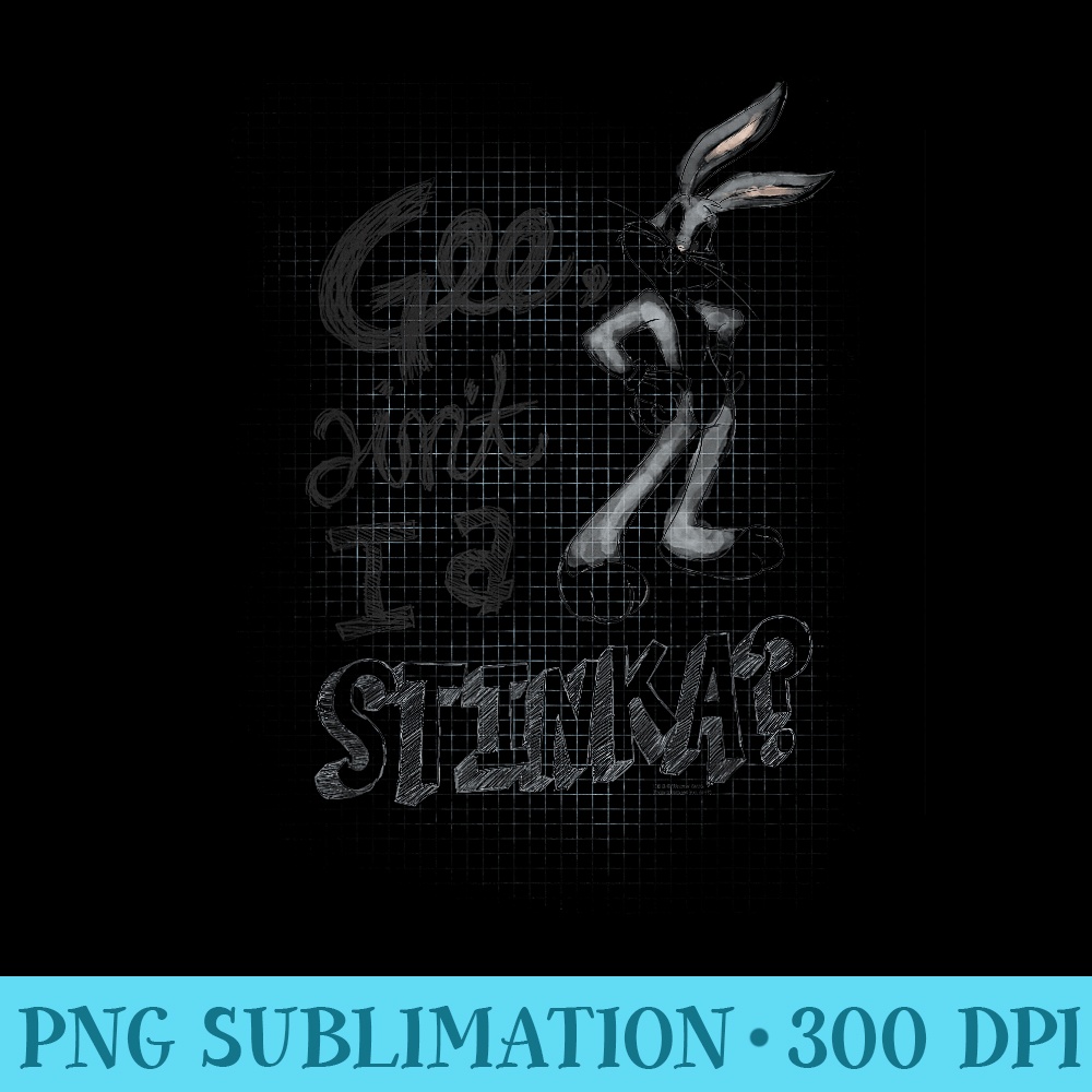 Looney Tunes Bugs Bunny Aint I a Stinka - PNG Image File Dow | Inspire ...