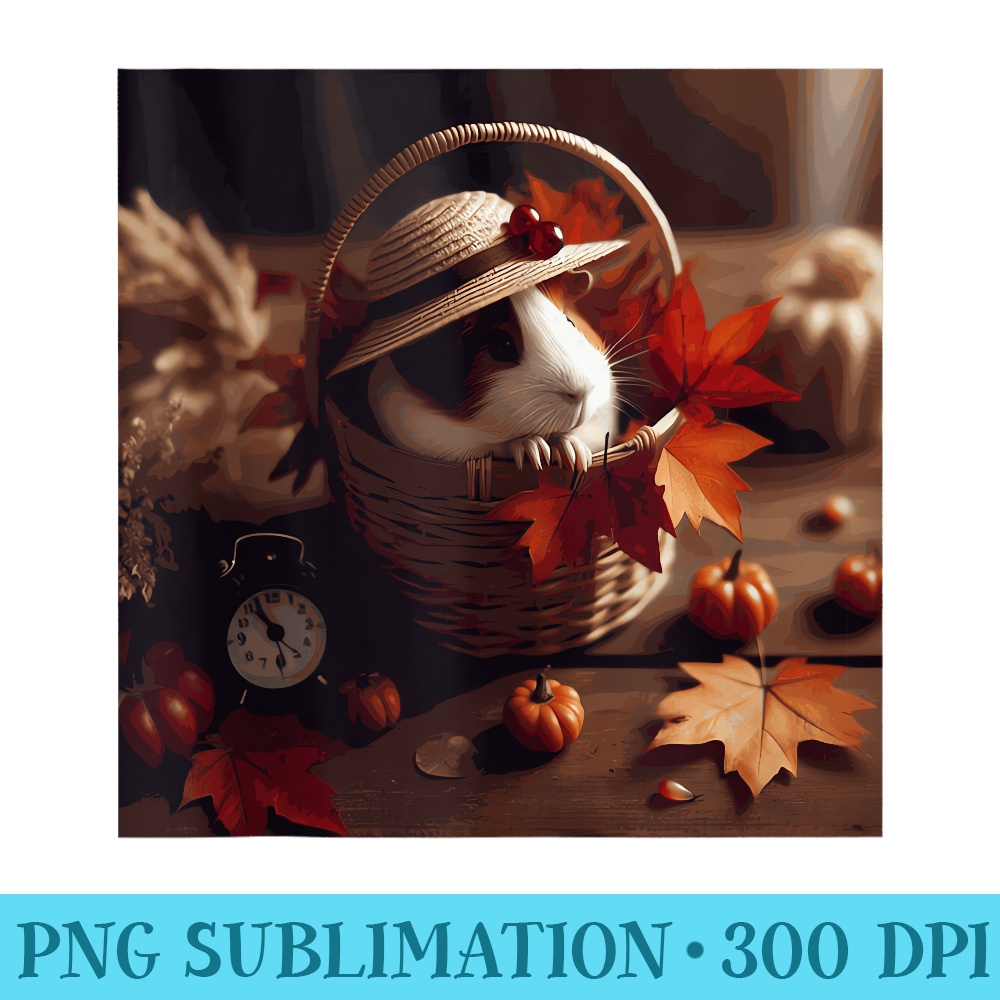 Guinea Pig Fall - High Resolution PNG Collection | Inspire Uplift