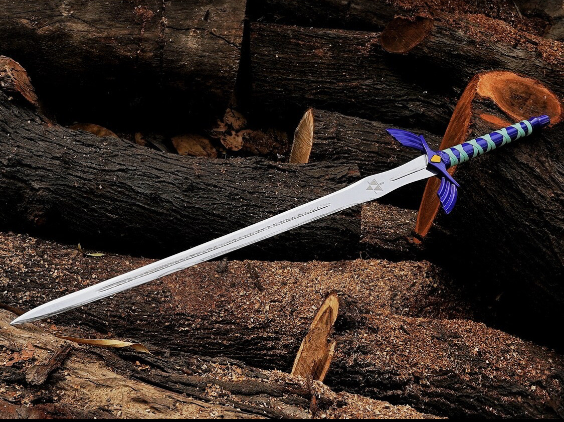 LEGEND of ZELDA Sword with Scabbard| Hand Forged Stainless S | Inspire ...