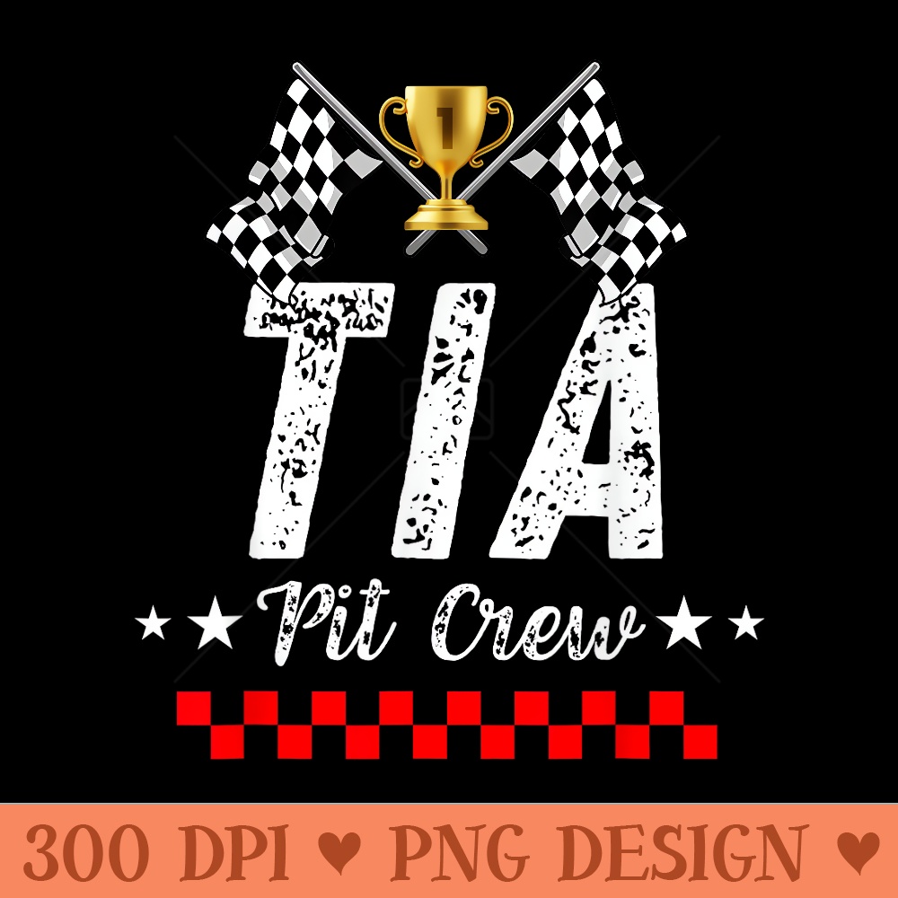 Tia Pit Crew Race Car Racing Birthday Party Matching Team - | Inspire ...
