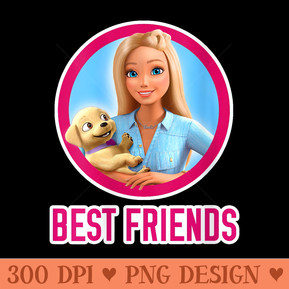 Womens Barbie Dreamhouse Adventures Barbie and Puppy - PNG S - Inspire ...