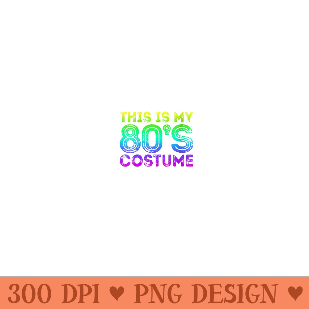 Womens This Is My 80s 80s Party 1980s Halloween - Unique Sub | Inspire ...