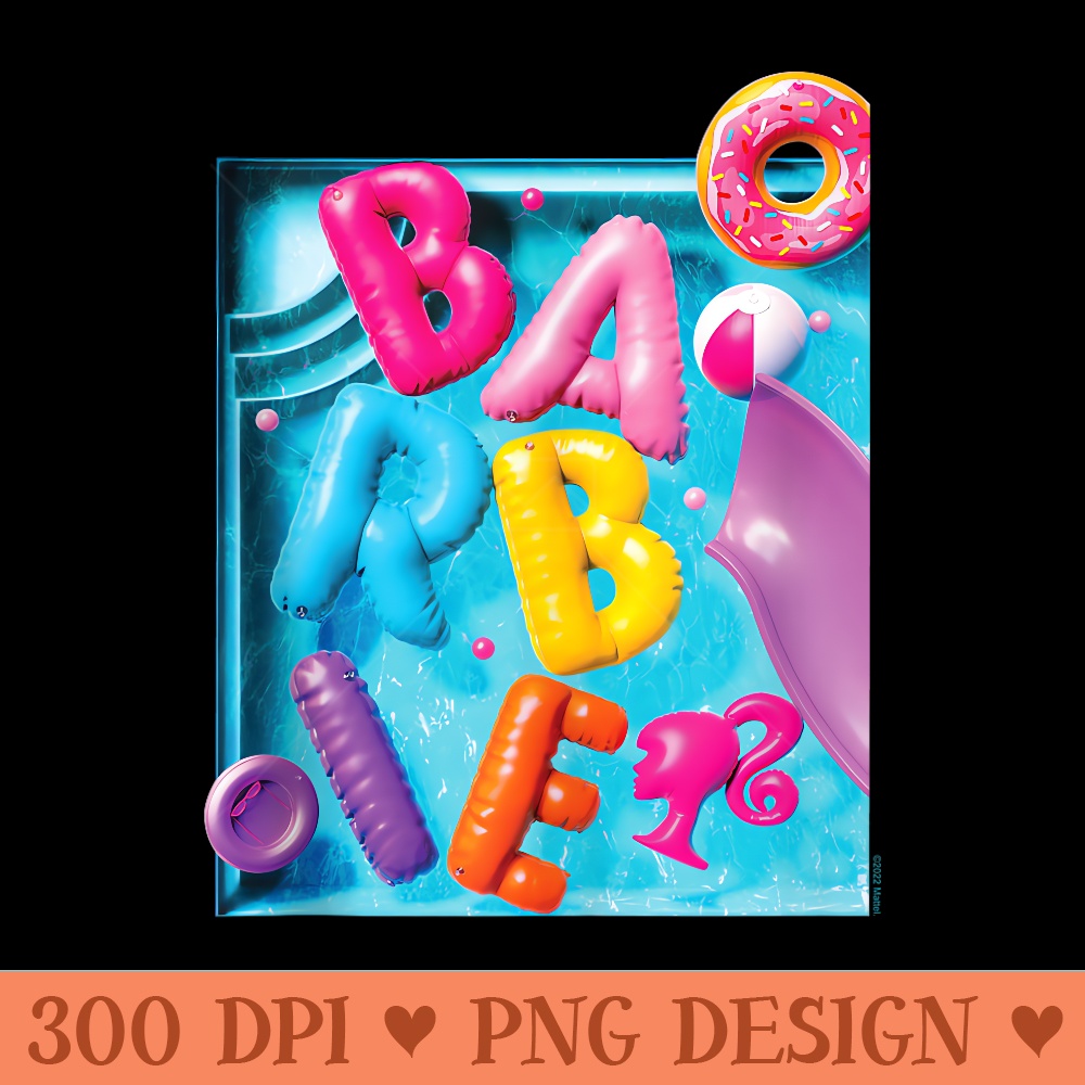 Barbie - Dream Summer Pool Floaties - Sublimation printables - Inspire ...