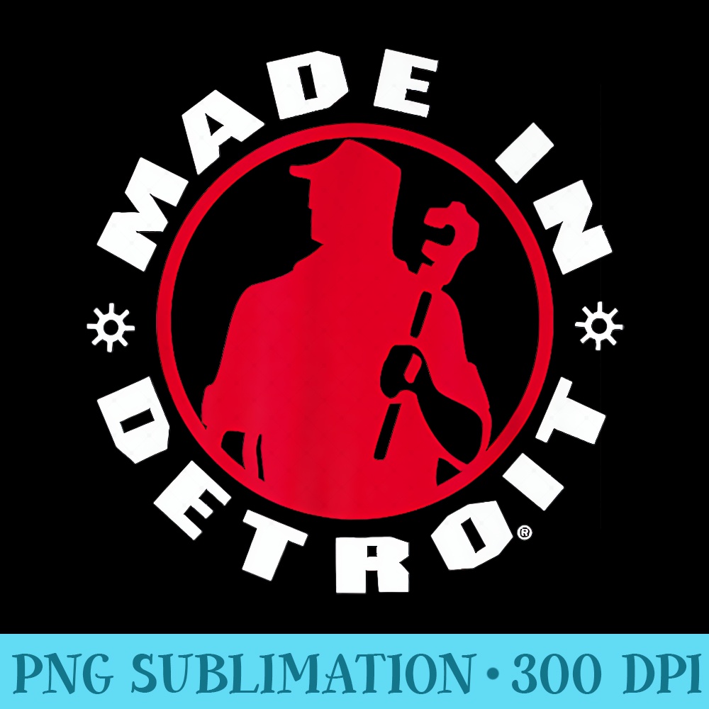 made in detroit Premium - Unique Sublimation patterns | Inspire Uplift