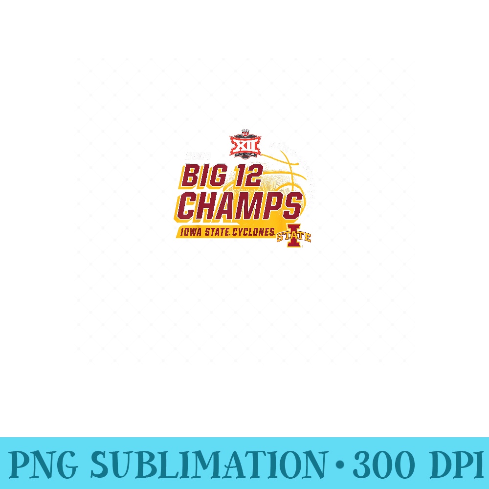 Iowa State Cyclones Big 12 Champs 2024 Men's Basketball - Un | Inspire ...