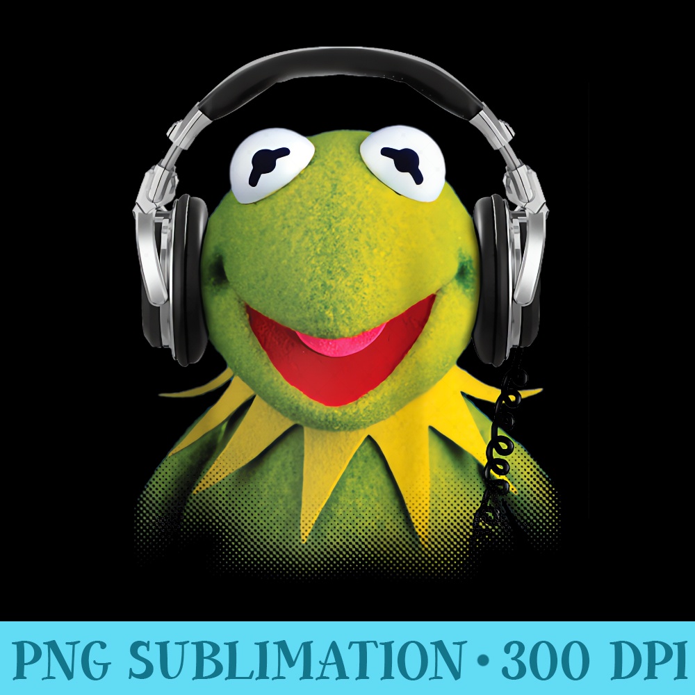 Disney The Muppets Kermit The Frog Studio Session Headphones | Inspire ...