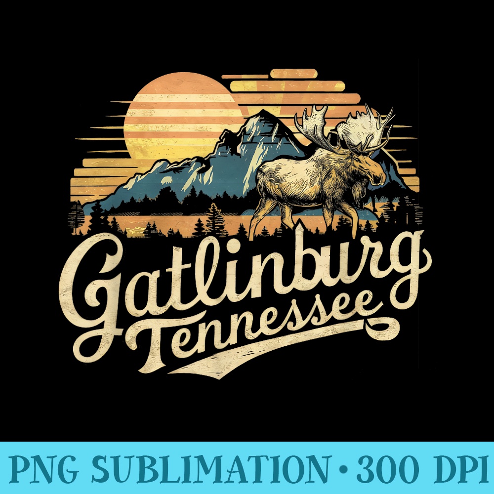 Gatlinburg Tennessee Smoky Mountains Moose - Transparent PNG | Inspire ...
