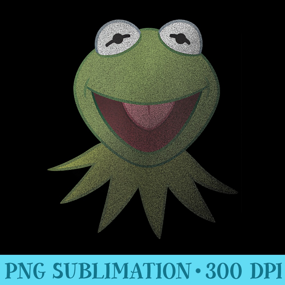 Disney Muppets Kermit the Frog Face - High Quality PNG Pictu | Inspire ...
