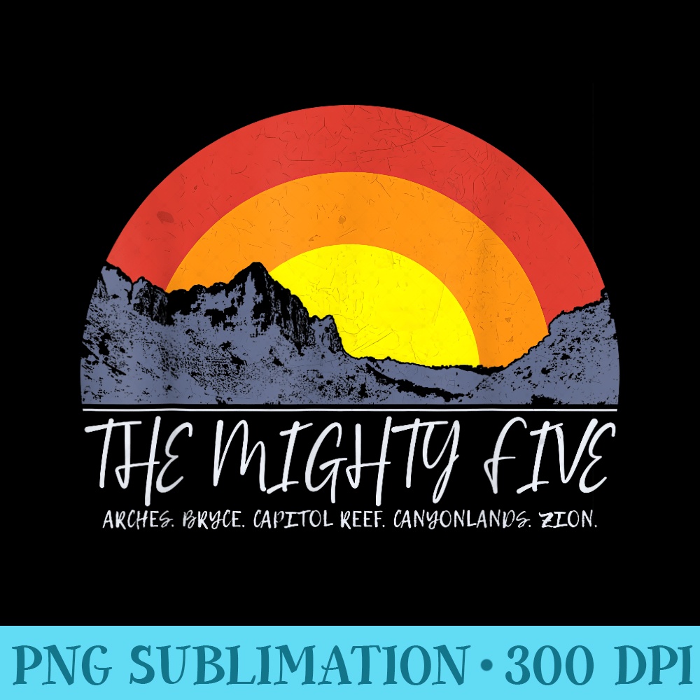 Utahs The Mighty Five National Parks - PNG Image Free Downlo | Inspire ...