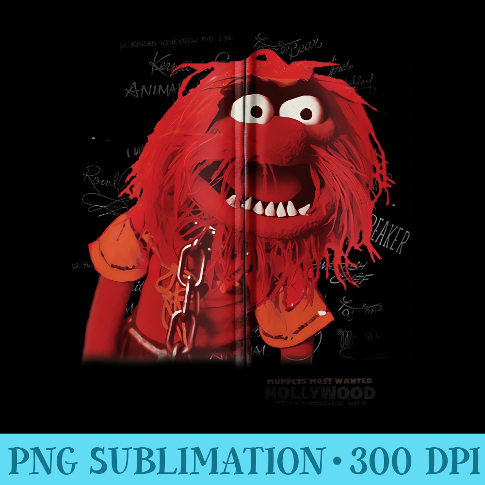Disney The Muppets Animal Red Monster Vintage Classic - High | Inspire ...