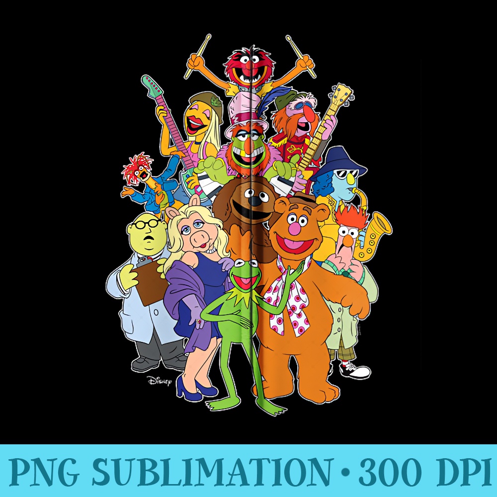 Disney The Muppets Group - PNG Resource Download | Inspire Uplift