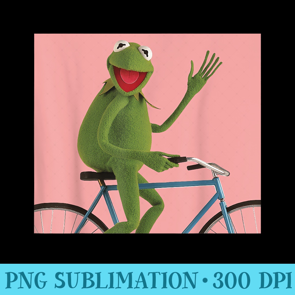 Disney The Muppets Kermit The Frog Bike Ride - Download Tran | Inspire ...