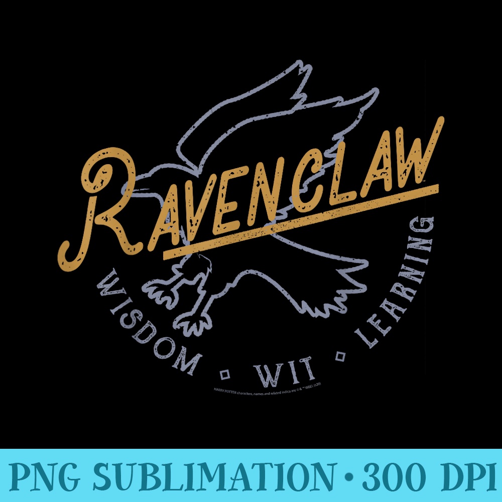 Harry Potter Ravenclaw Wisdom Wit Learning Stamp - High Qual | Inspire ...