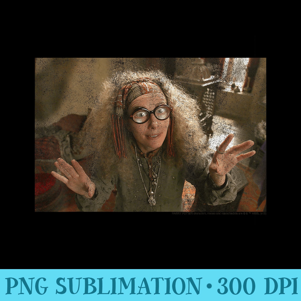 Harry Potter Professor Sybill Trelawney Poster - PNG Clipart | Inspire ...