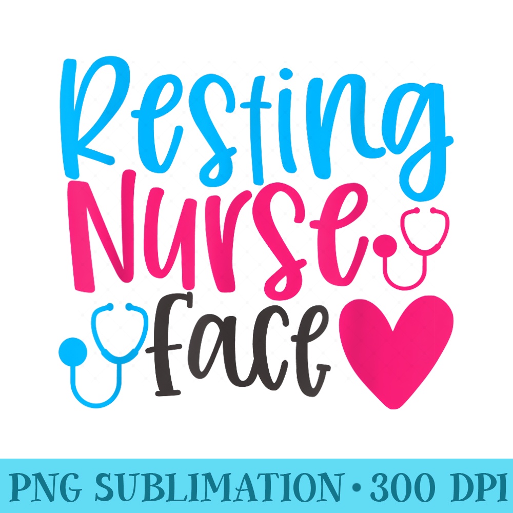 Resting Nurse Face - High Resolution PNG Image | Inspire Uplift