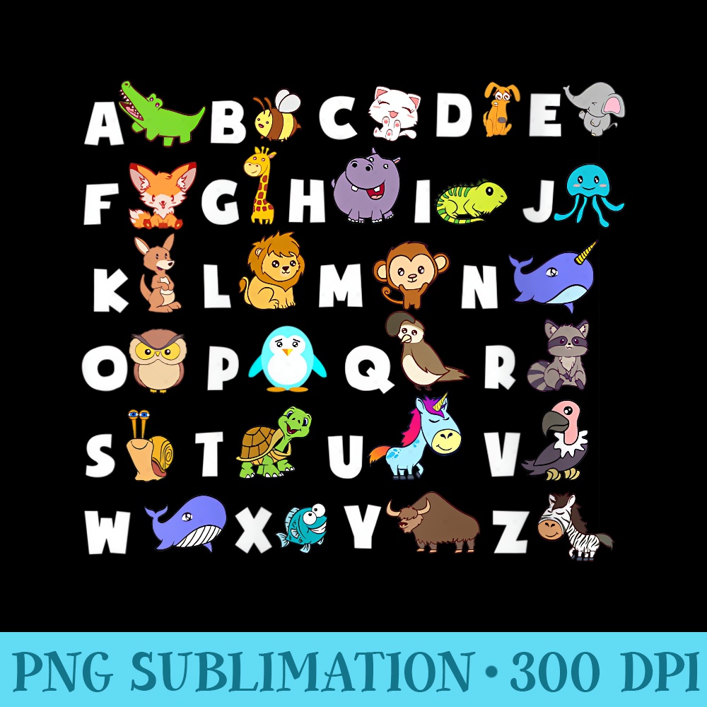 s Alphabet Animal ABCs Learning ABC Rhyming Kindergarten abc | Inspire ...