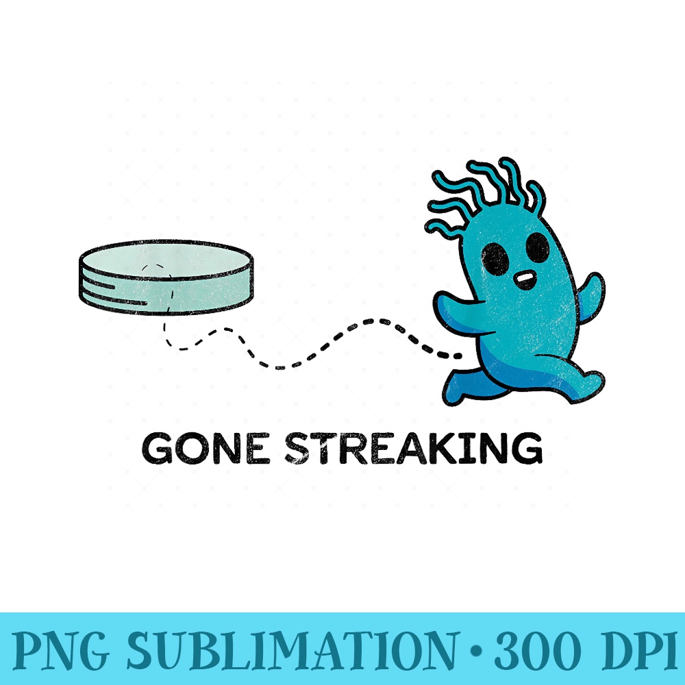 Funny Streaking Bacteria Microbiology Science Cute Cartoon - - Inspire ...